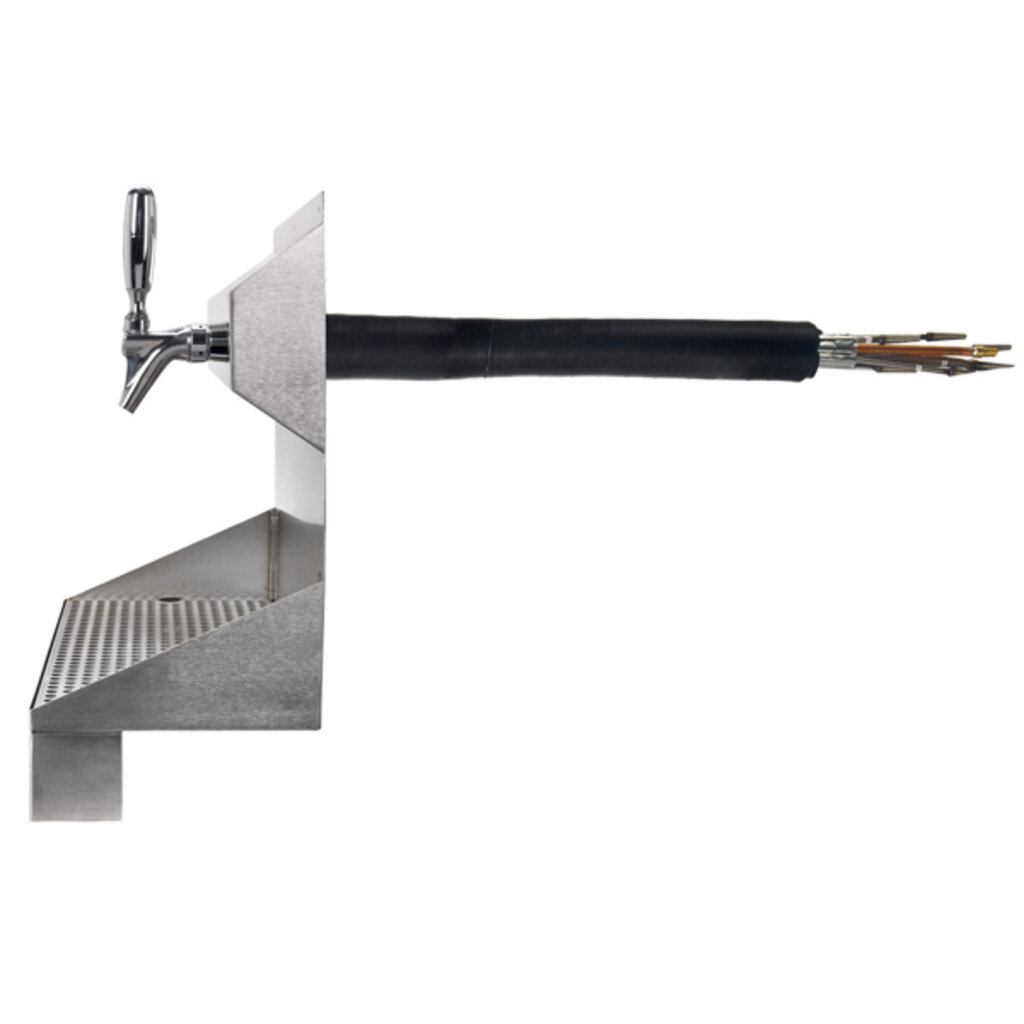 Kronos 6 Faucet Beer Wall Mount Draft Tower – Glycol Cooled