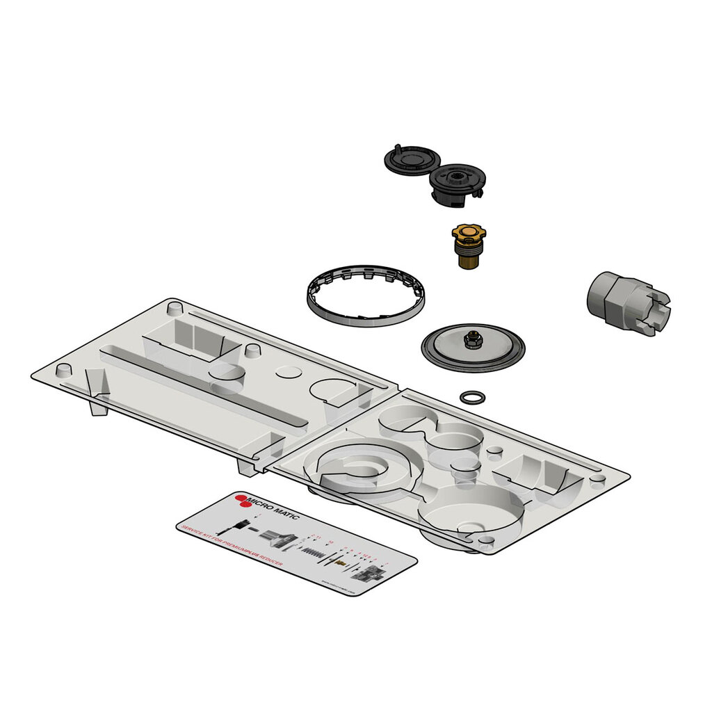 Premium Plus Regulator Service Kit - Includes Tool